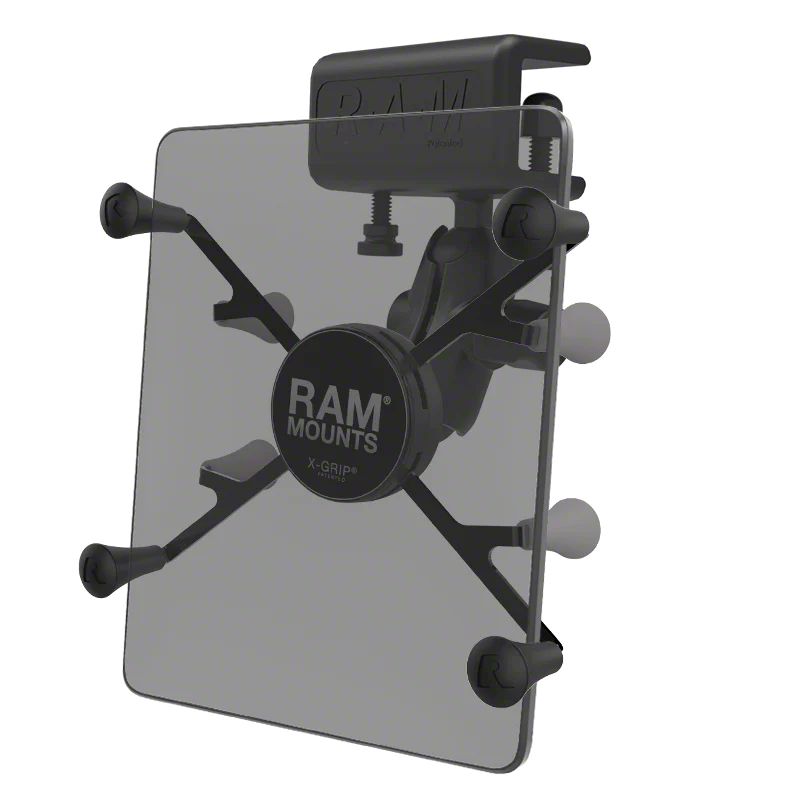 RAM Mounts Bronco X-Grip Mount with Glare Shield Clamp Base for 7 to 8 ...