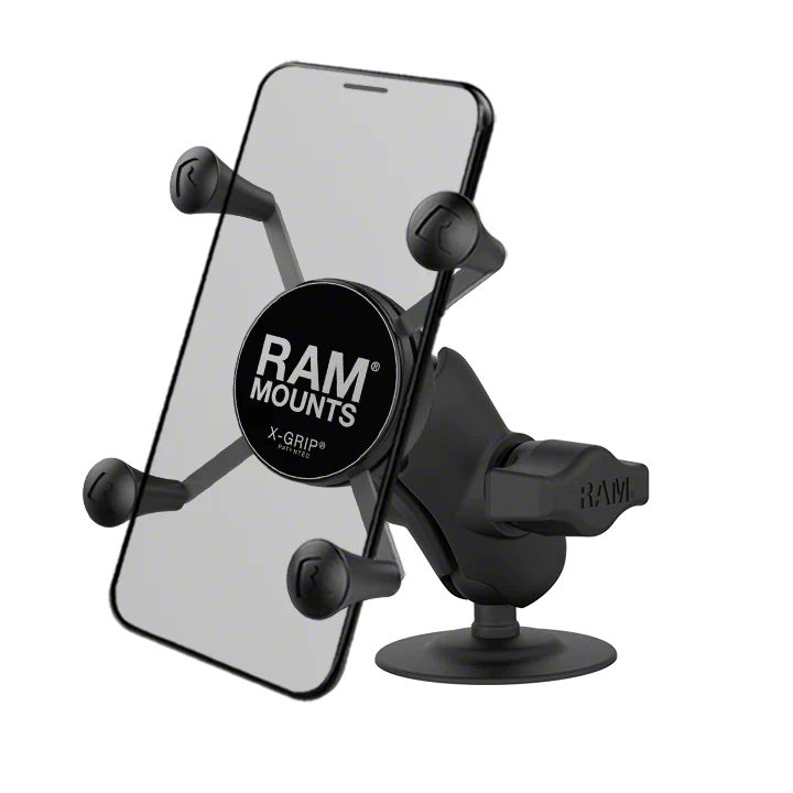 RAM Mounts Bronco X-Grip Phone Mount Flex Adhesive Base RAP-B-378-A ...