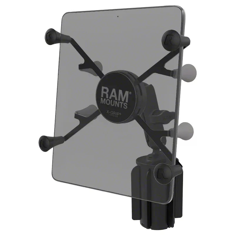 RAM Mounts Jeep Gladiator X-Grip with RAM-A-Can II Cup Holder Mount for ...