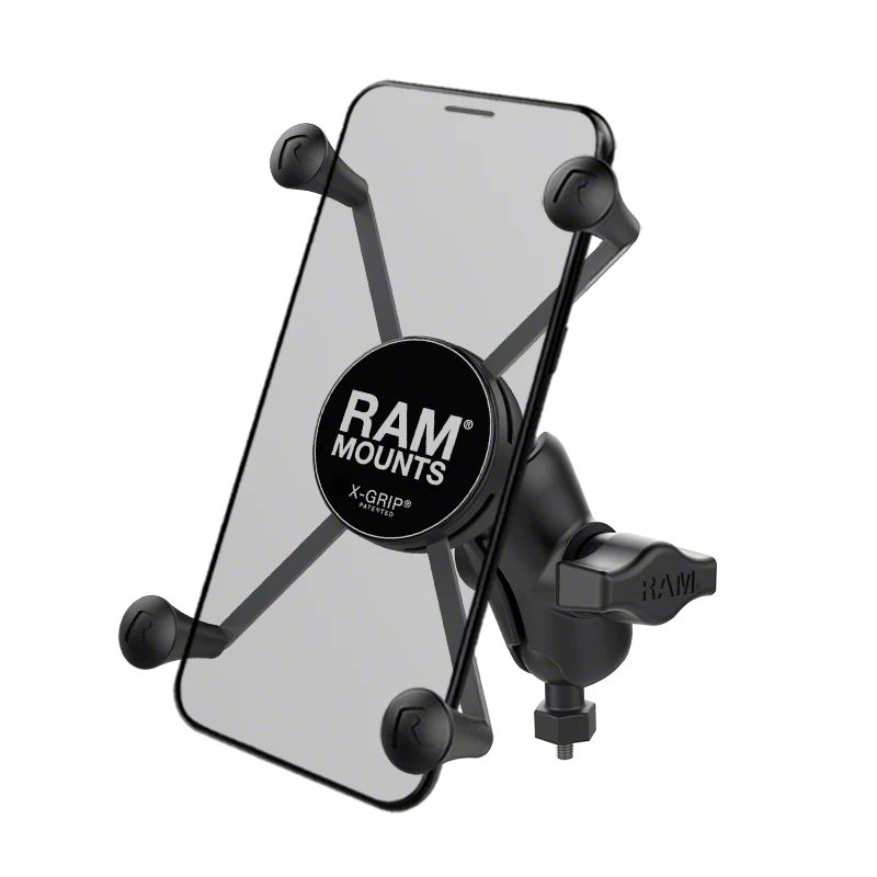 RAM Mounts Jeep Wrangler X-Grip Large Phone Mount with Tough-Ball M6-1 ...