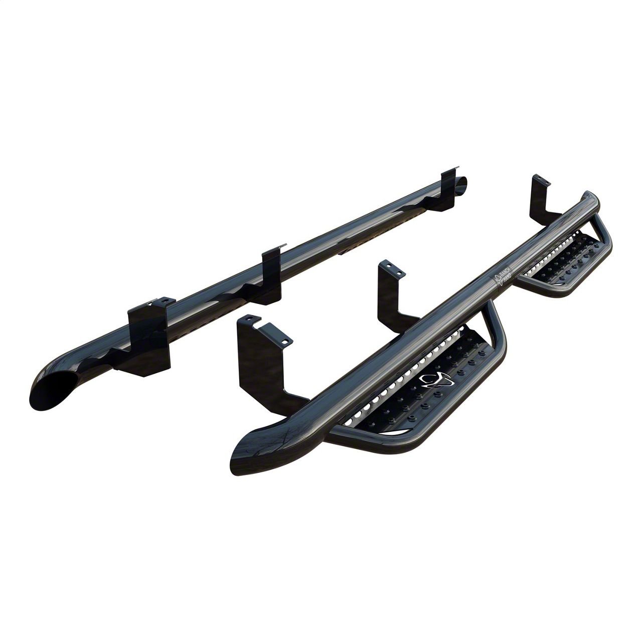 Ranch Hand Tundra Legend Series Cab Length Side Step Bars; Gloss Black ...