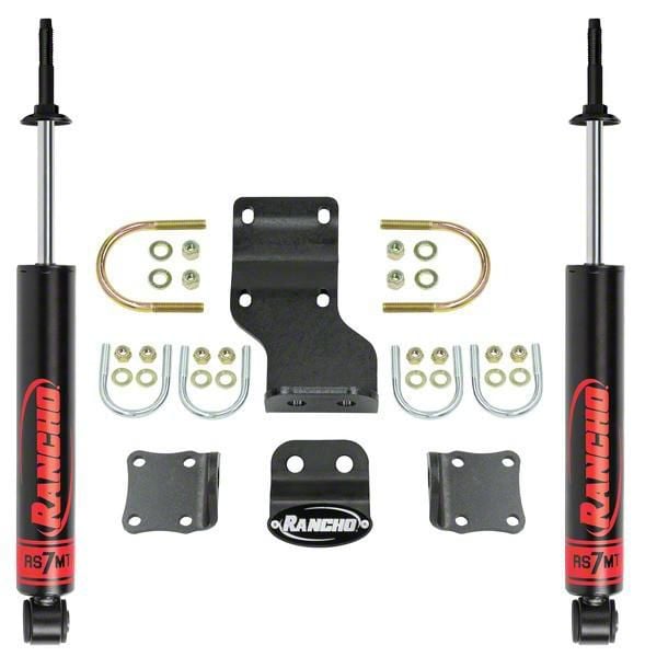 Rancho Jeep Wrangler RS7MT Front Dual Steering Stabilizer for 2-Inch ...