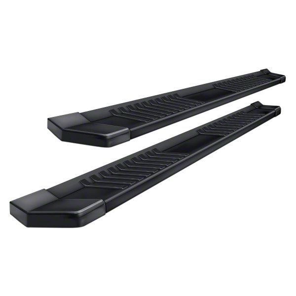 Raptor Series Titan 6-Inch OEM Style Slide Track Running Boards; Black ...