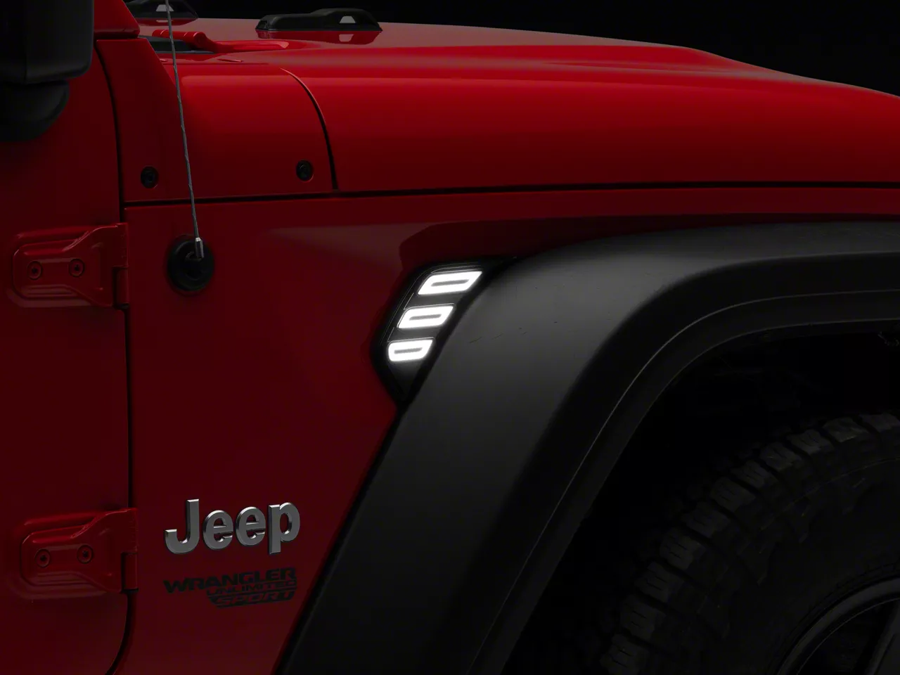 Raxiom Jeep Wrangler Axial Series LED Fender Lights with Sequential ...