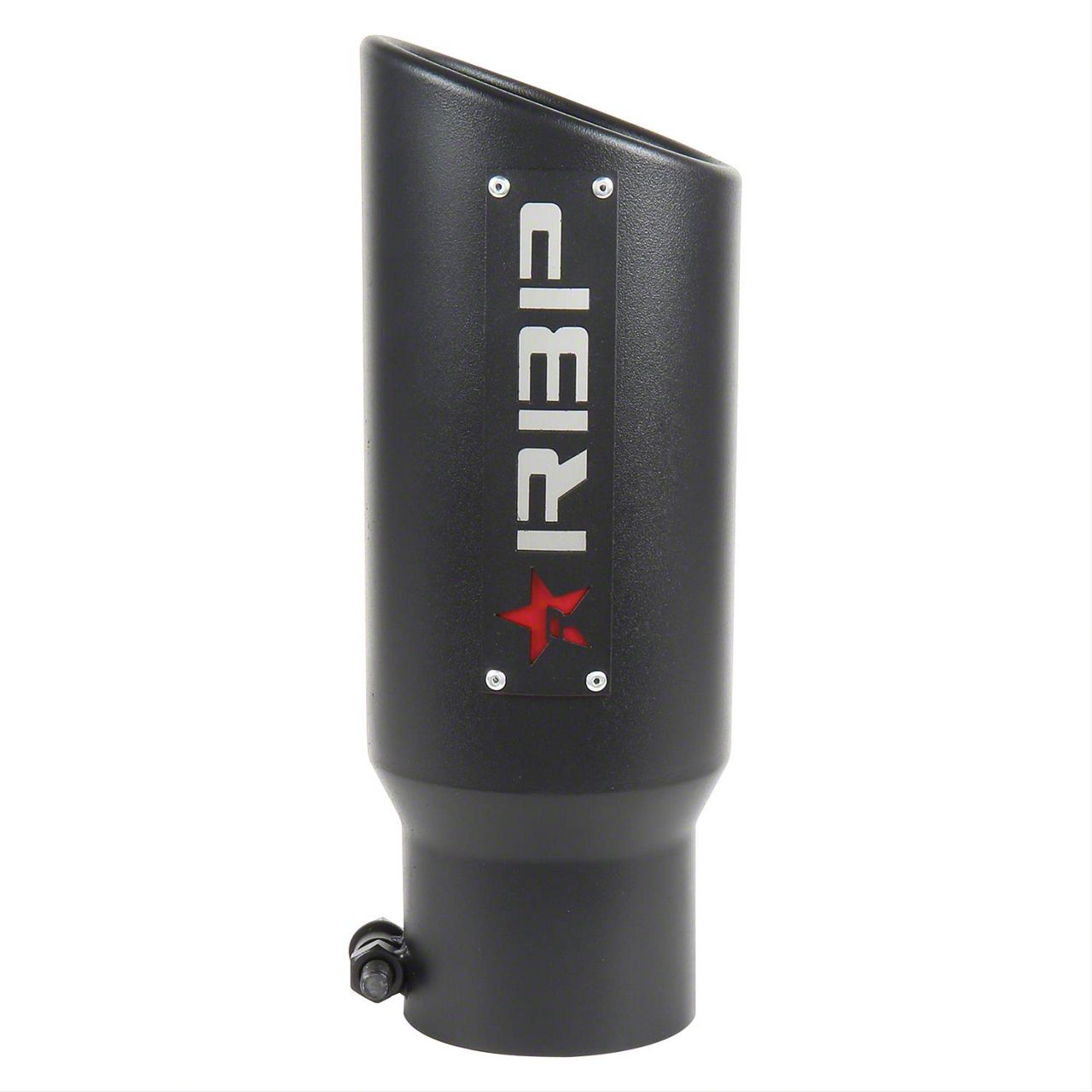 RBP Tacoma 6-Inch RX-1 High Heat Textured Black Exhaust Tip; 4-Inch ...