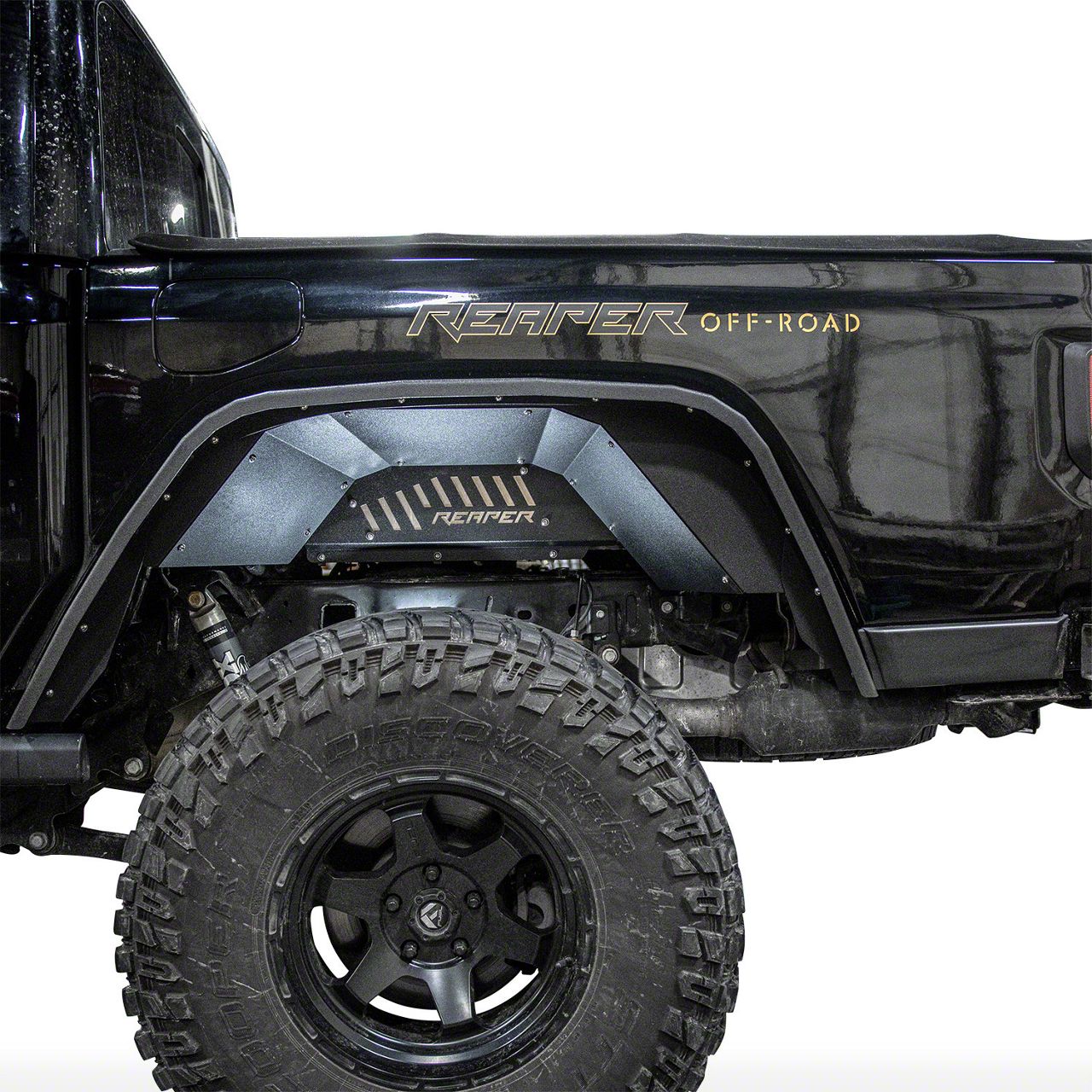 Reaper Off-Road Jeep Gladiator Rear Fender Liners; Uncoated JFL05 (20 ...