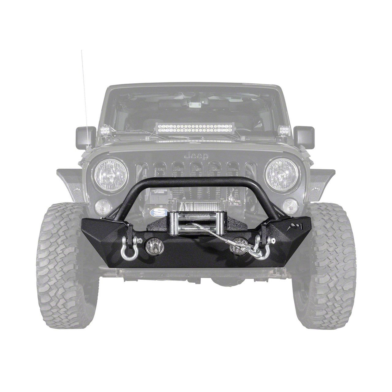 Reaper Off-Road Jeep Wrangler Immortal Series Stubby Front Bumper ...