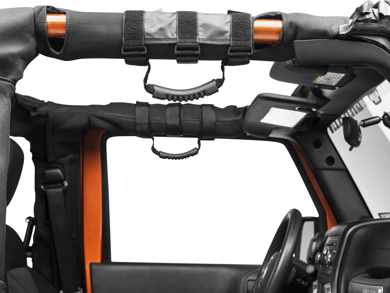 RedRock Jeep Wrangler Grab Bars J108006 (Universal; Some Adaptation May ...