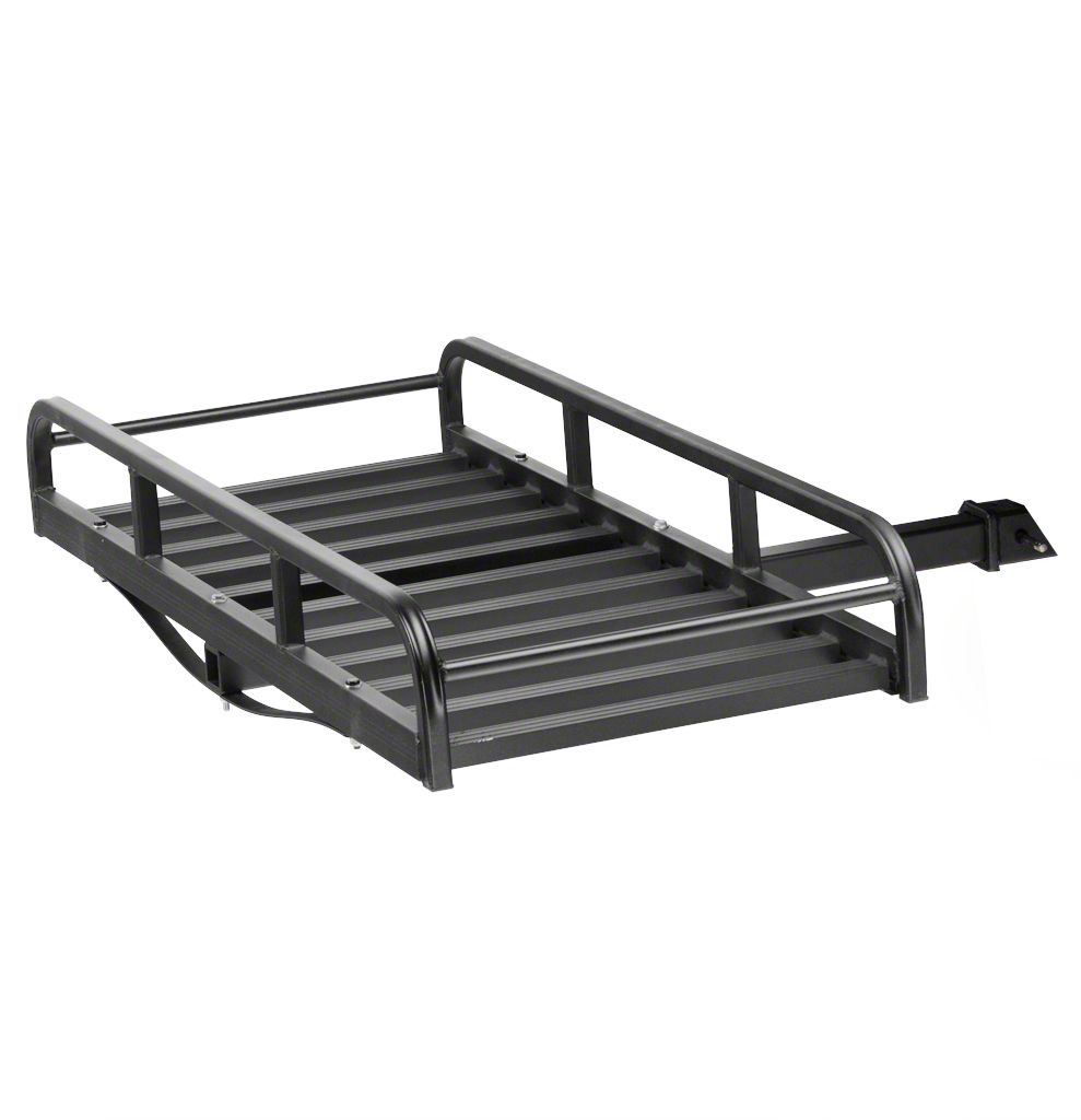 RedRock Jeep Gladiator Hitch Mounted Cargo Rack; 7-Inch XL JG1564 (20 ...
