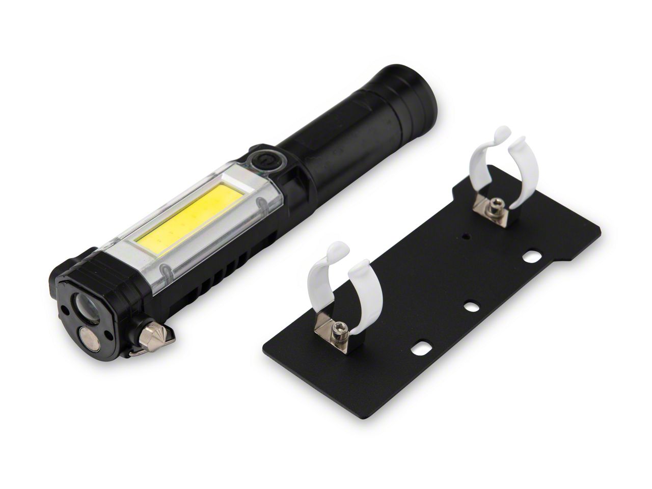 RedRock Jeep Wrangler LED Flashlight with Seat Mounting Bracket J165211 ...