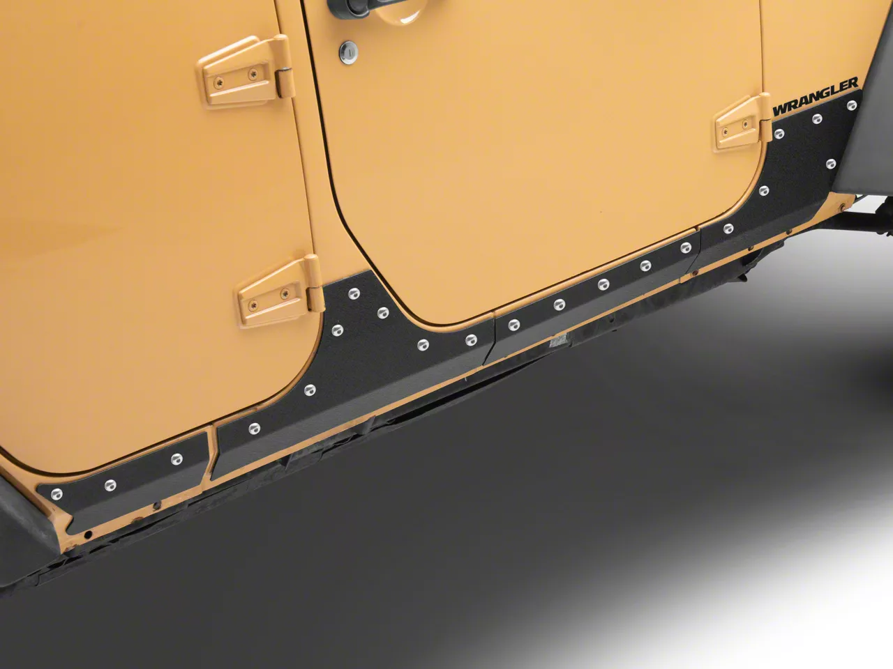RedRock Jeep Wrangler Rocker Armor J166365 (07-18 Jeep Wrangler JK 4 ...