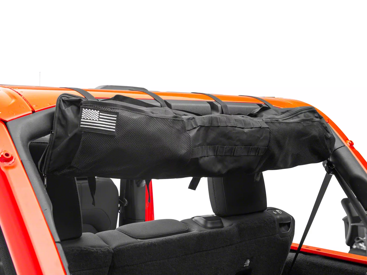 RedRock Jeep Wrangler Upper Roll Bar Storage Bag J165750 (07-26 Jeep ...