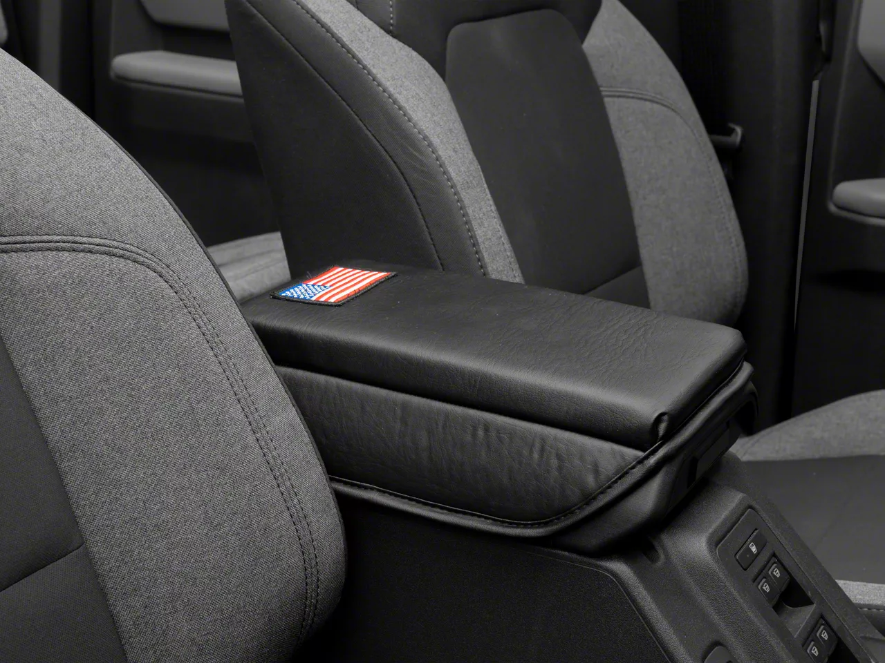 RedRock Bronco Center Console Cover with Flag Logo FB26832 (21-25 ...