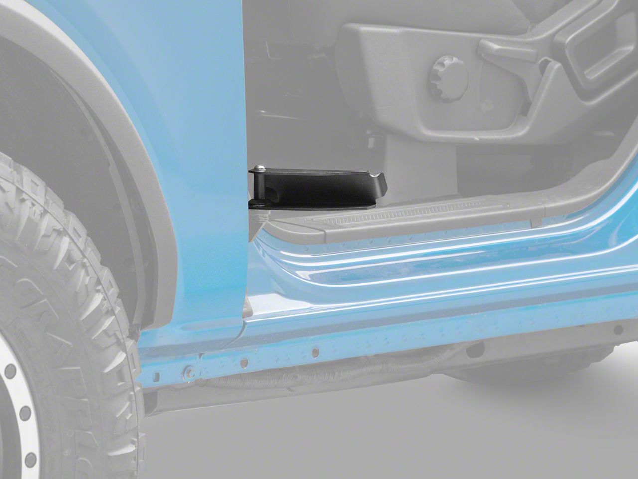 RedRock Bronco Door Hinge Foot Rest Kit FB24826 (21-25 Bronco) - Free ...