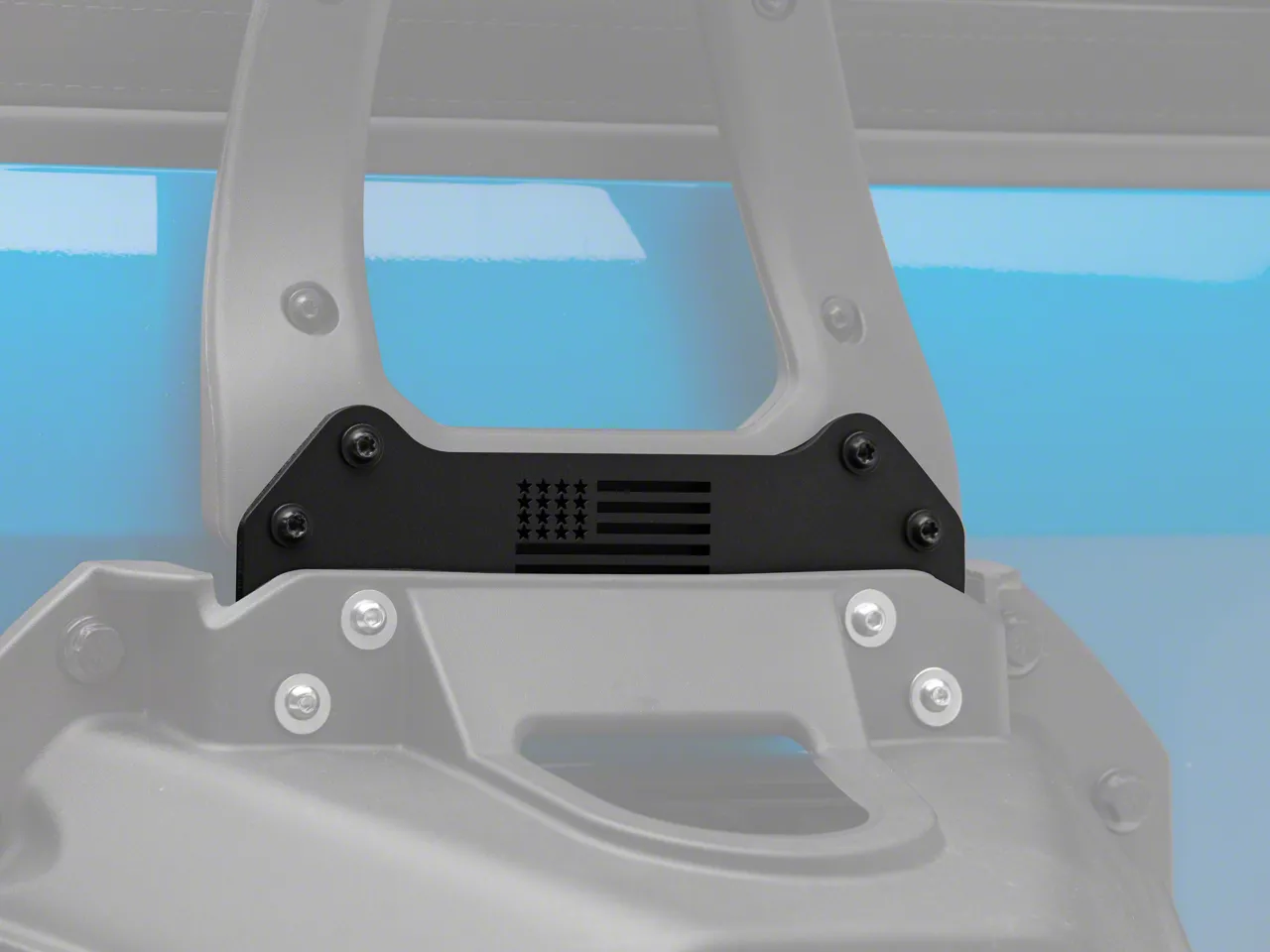 RedRock Bronco Third Brake Light Bracket; USA Flag FB16211 (21-25 ...