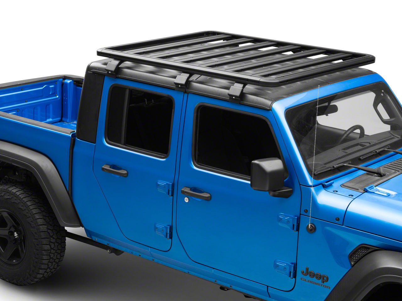 RedRock Jeep Gladiator Multi-Function Platform Style Aluminum Roof Rack ...