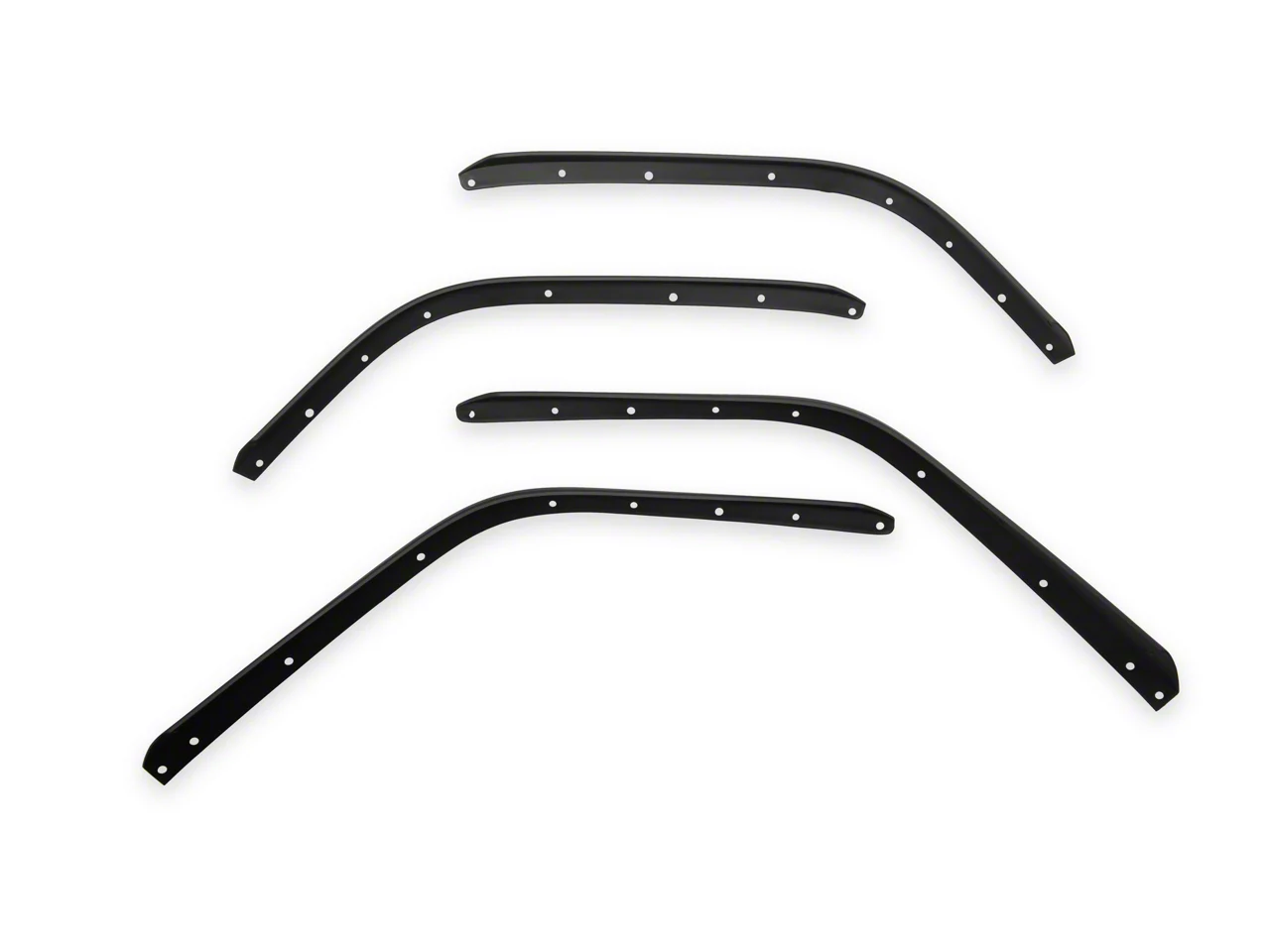 RedRock Jeep Wrangler Fender Flare Extensions J211419 (18-26 Jeep ...