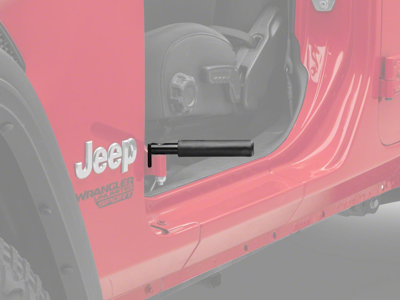 RedRock Jeep Wrangler Foot Rest J184076 (18-26 Jeep Wrangler JL) - Free ...