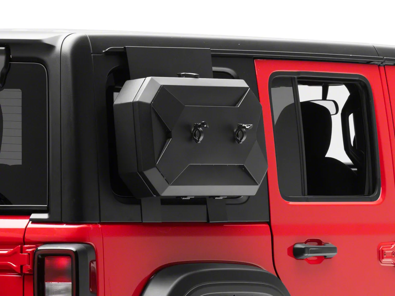 RedRock Jeep Wrangler HD Rear Window Storage Trunk J166726-JL (18-25 ...