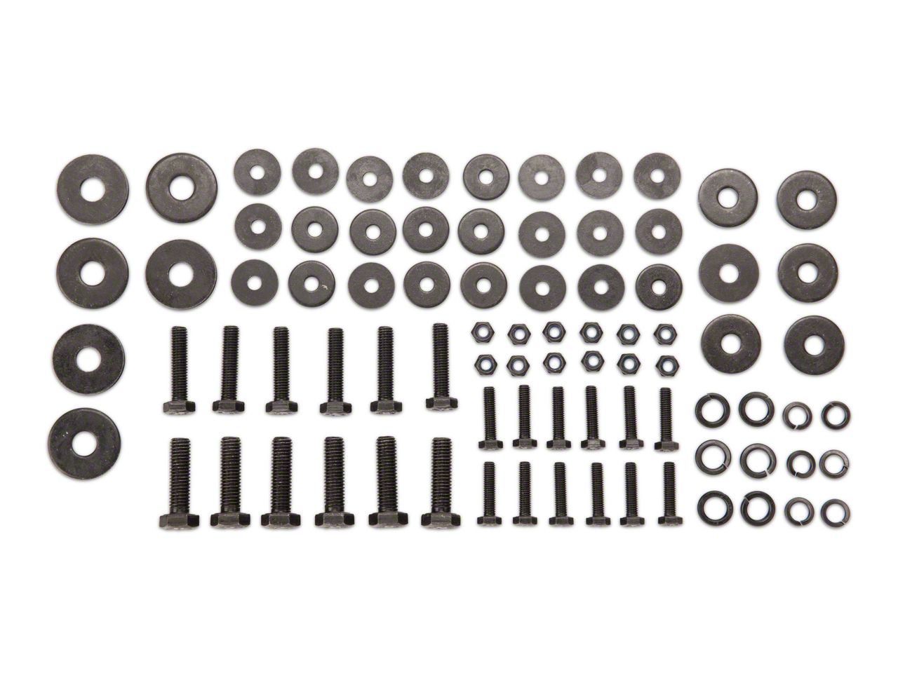 RedRock Jeep Wrangler Replacement Rocker Guard Hardware Kit for J100188 ...