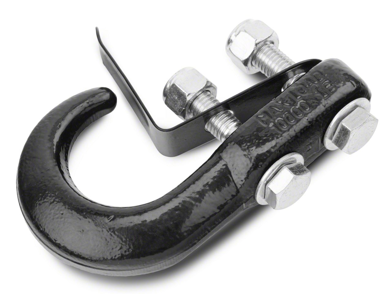 RedRock Jeep Wrangler Tow Hook; Black J167618 (Universal; Some ...