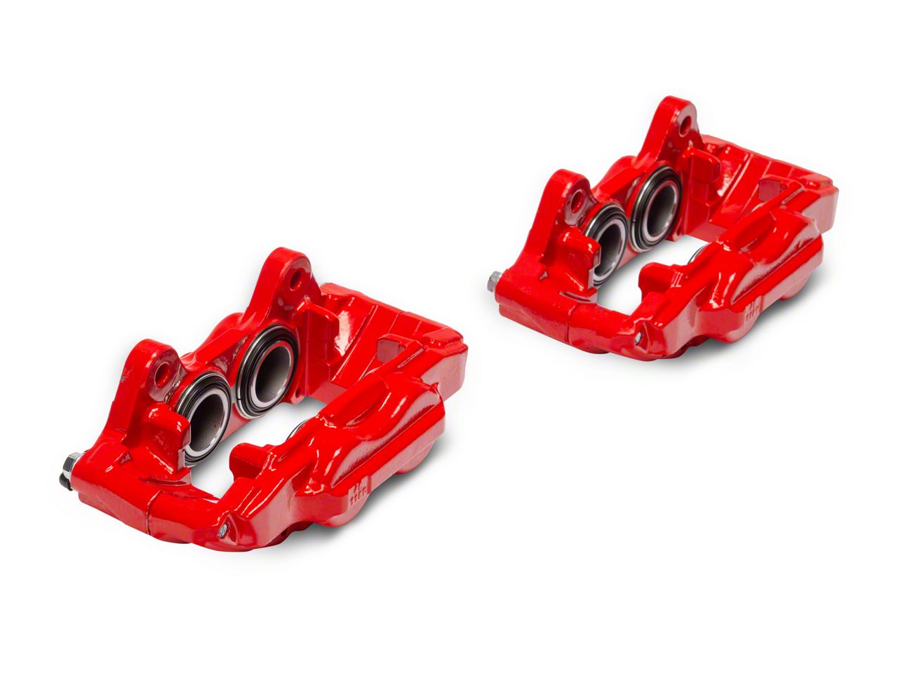 C&L Tacoma Performance Front Brake Calipers; Red TT31743 (05-23 6-Lug ...
