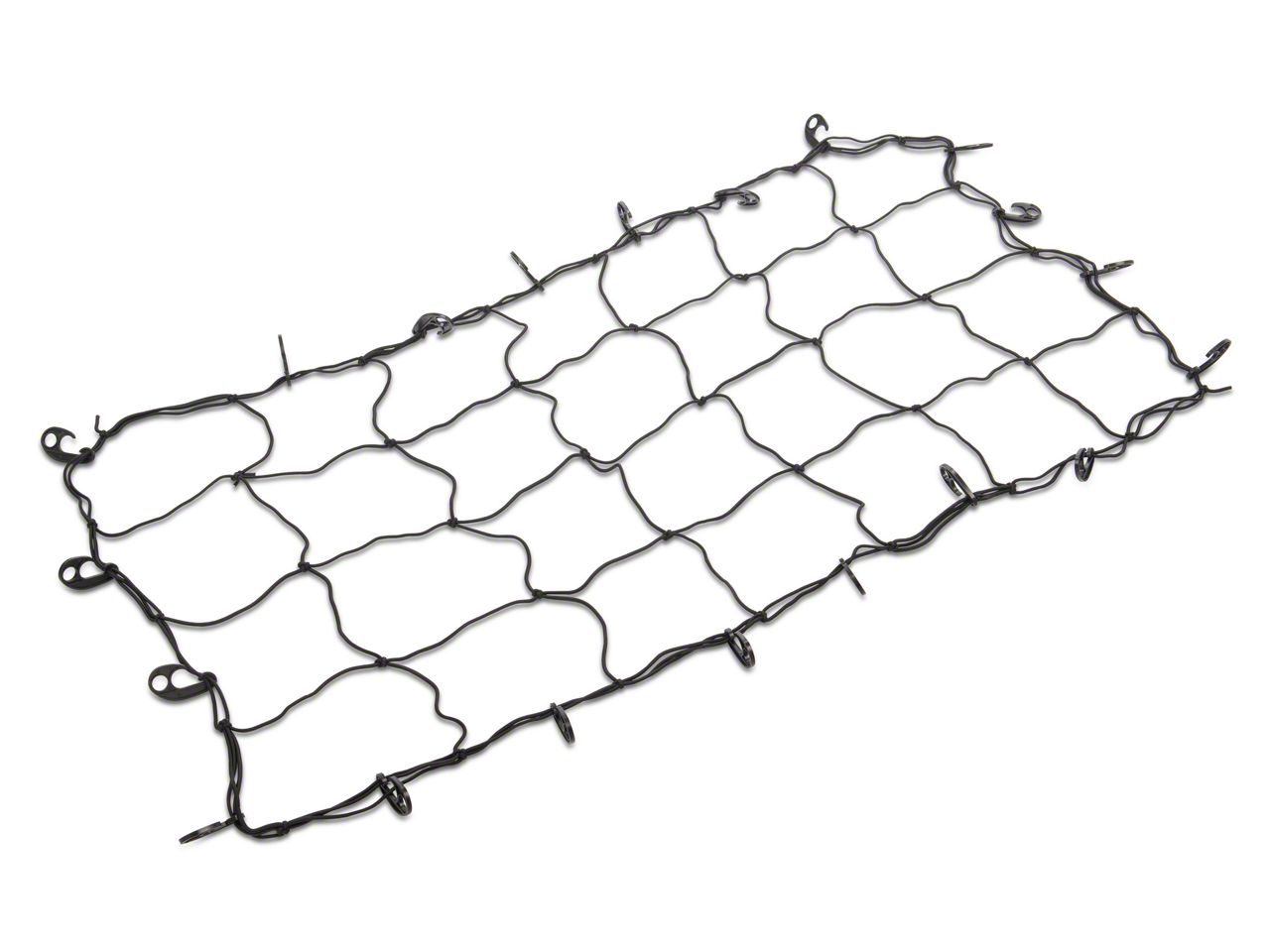 RedRock Tacoma Extended Roof Rack Cargo Net; 65-Inch x 38-Inch J167616 ...