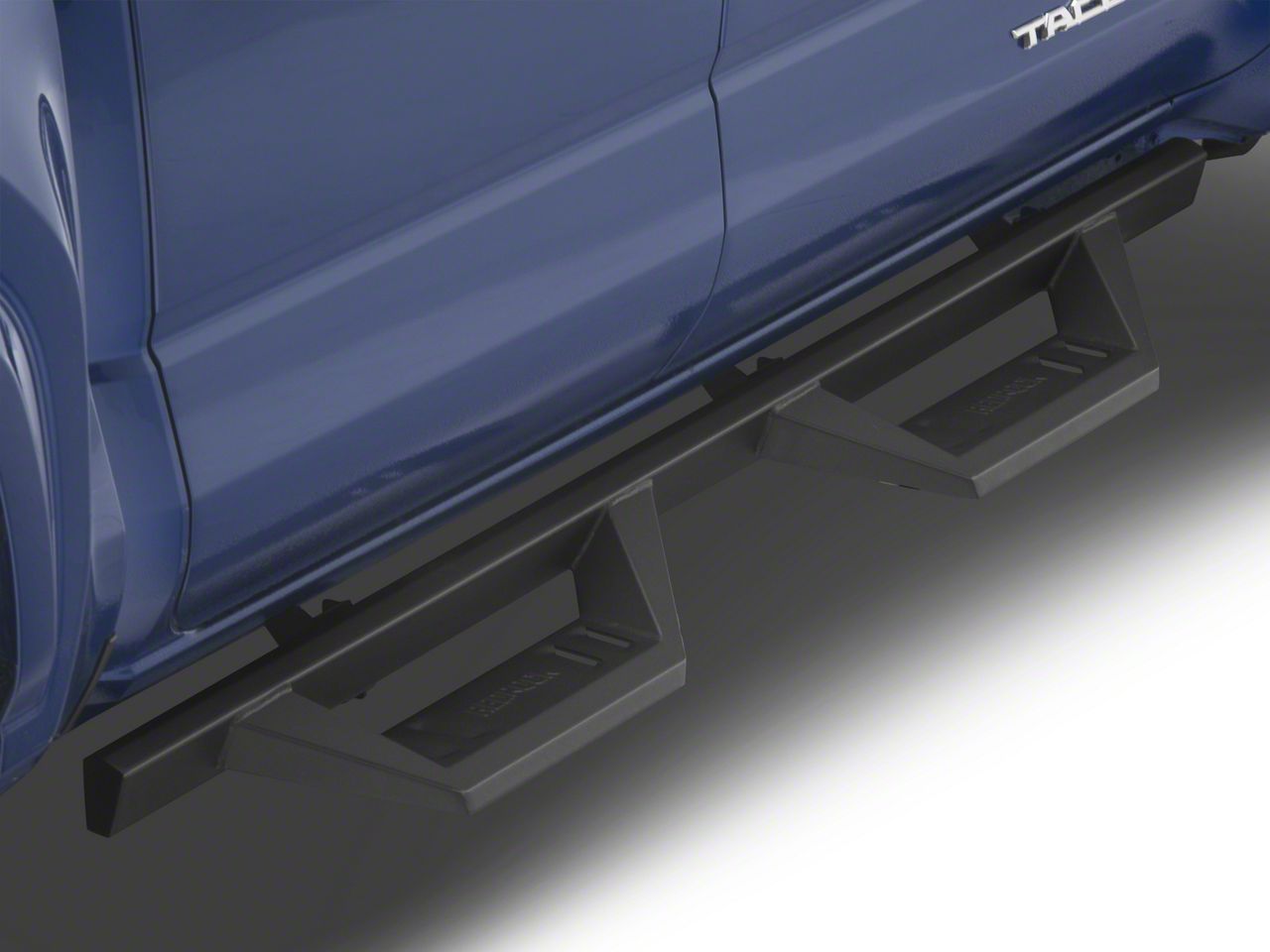 RedRock Tacoma TC2 Drop Step Running Boards; Textured Black TT50911 (24 ...