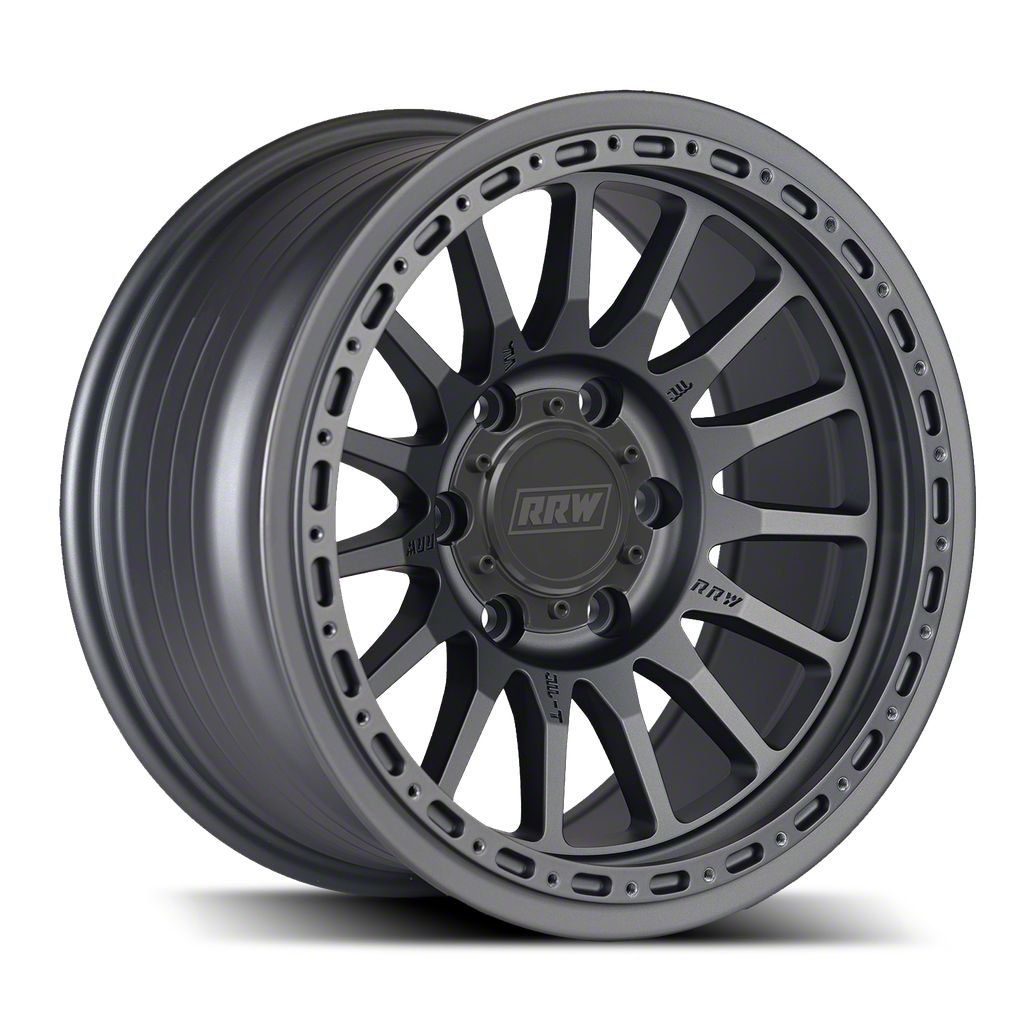 Relations Race Wheels Toyota 4-Runner RR7-H Matte Gunmetal 6-Lug Wheel ...