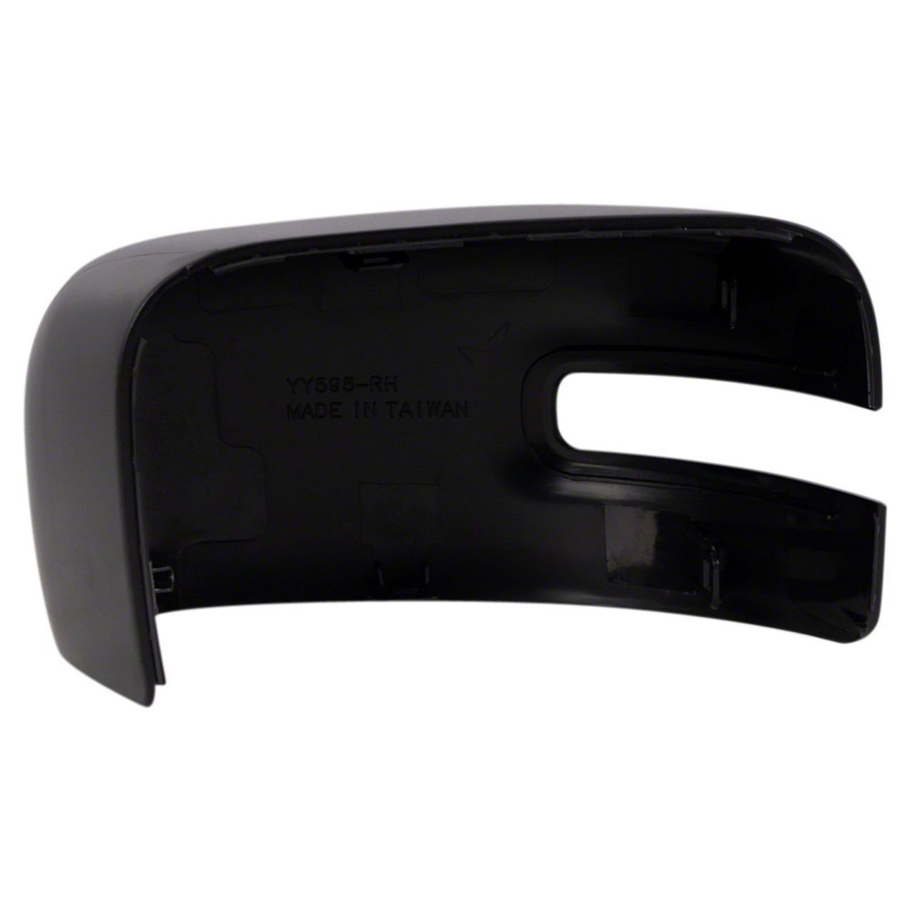 Jeep Renegade Mirror Caps; Textured Black (15-19 Jeep Renegade BU w ...