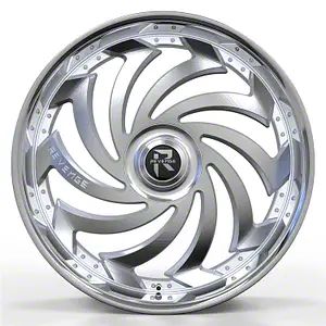 Bronco RL-108 Big Floater Chrome 6-Lug Wheel; 24x9; 25mm Offset (22-26 ...