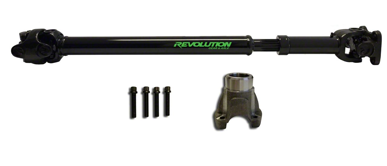 Revolution Gear & Axle Jeep Wrangler 1310 CV Front Driveshaft; Flange ...