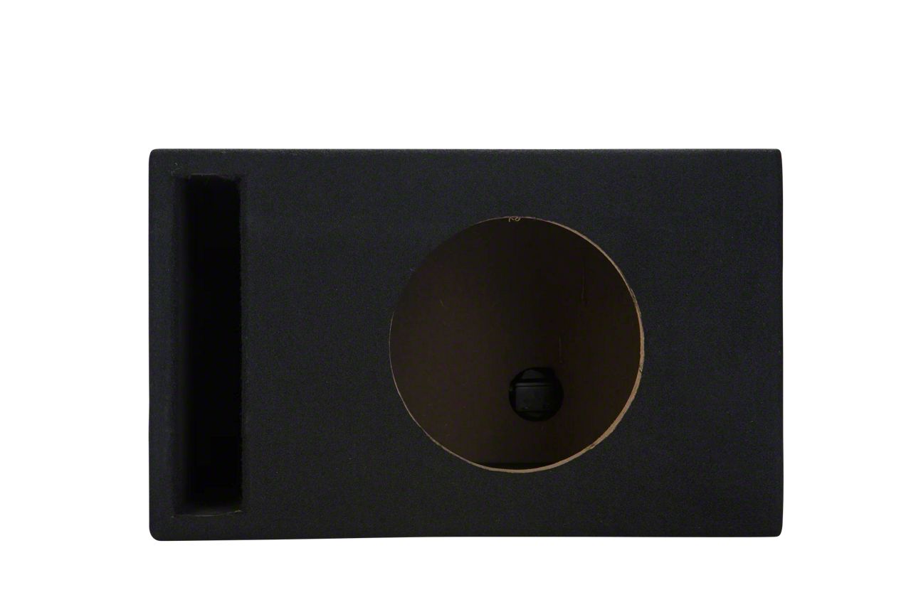 Bronco Single 8-Inch Slot Ported Subwoofer Box; Carpeted (Universal ...