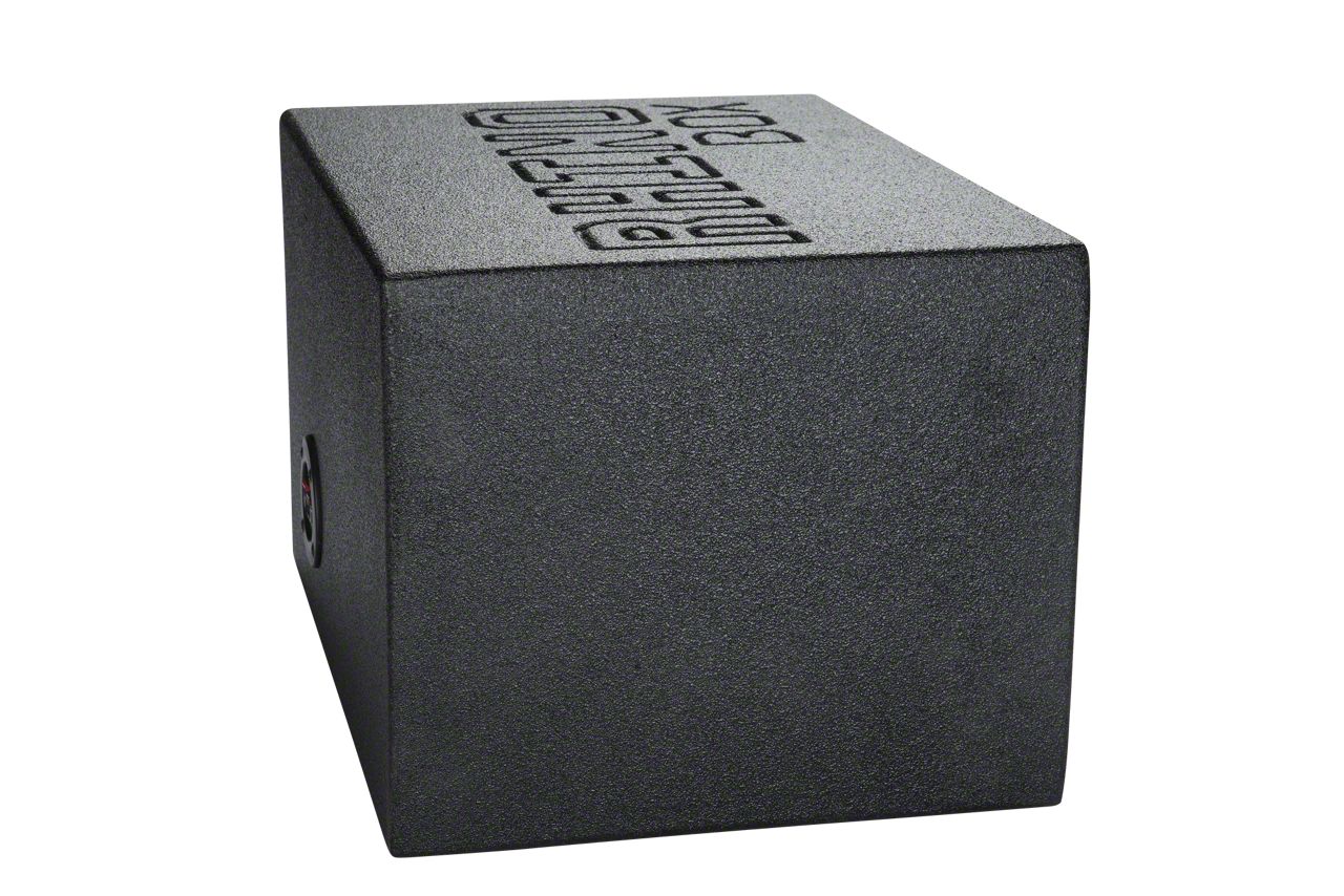 Jeep Gladiator Single 8-Inch Slot Ported Subwoofer Box; Poly Coated ...