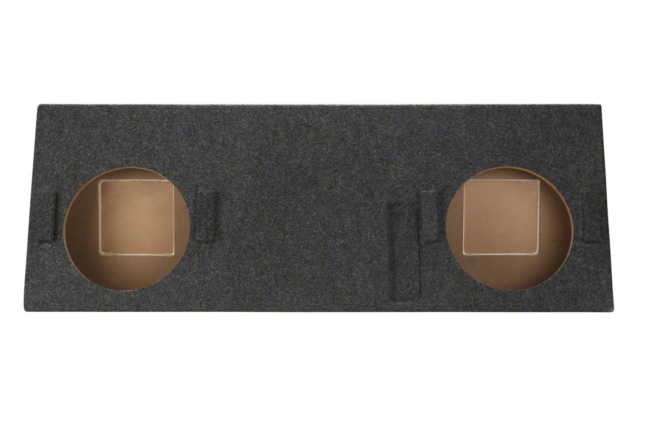 Tundra Dual 8-Inch Behind Seat Subwoofer Box; Carpeted (14-26 Tundra ...