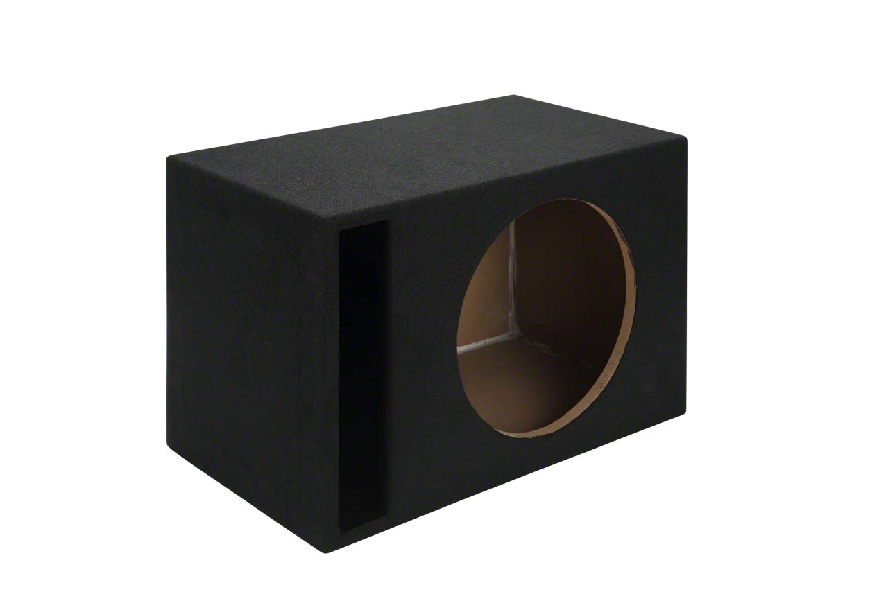 Tundra Single 12-Inch Slot Ported Subwoofer Box; Carpeted (Universal ...