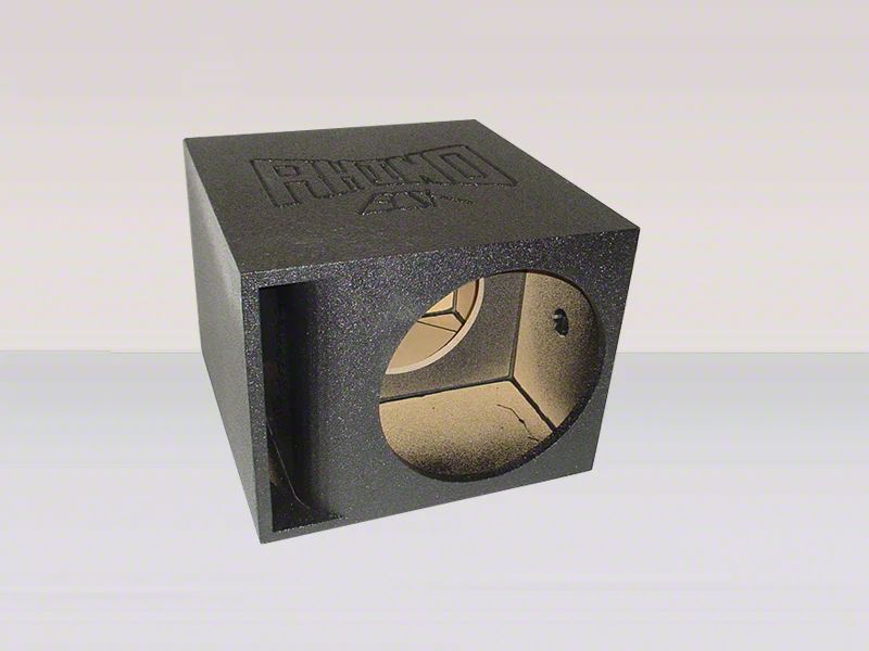 Tundra Single 15-Inch Super Bass Horn Ported Subwoofer Box; Poly Coated ...