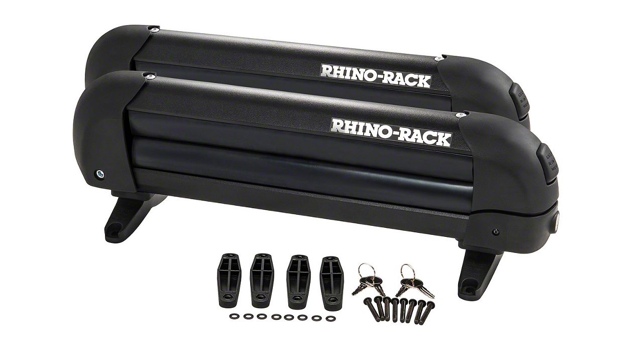 Rhino-Rack Toyota 4-Runner Ski and Snowboard Carrier for 3 Skis or 2 ...