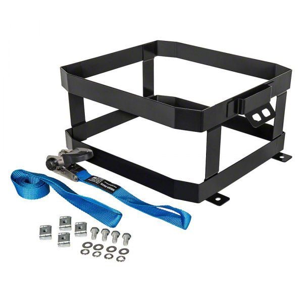 Rhino-Rack Jeep Wrangler Double Vertical Jerry Can Holder 43151 - Free ...