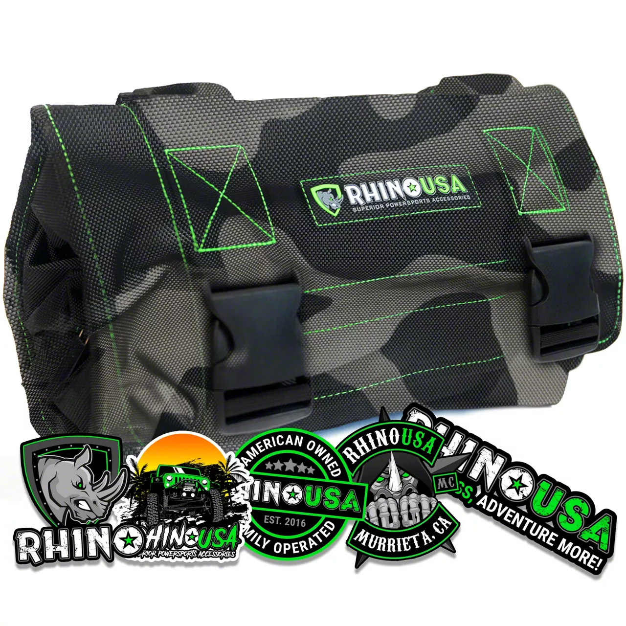 Rhino USA Universal XT Heavy Duty Off-Road Tool Organizer; Camo RNO ...