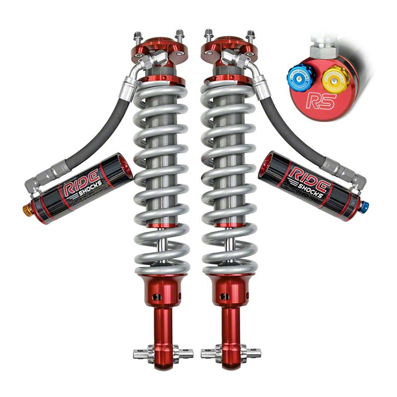RIDE Shocks Bronco 2.50-Inch Front Coil-Over Reservoir Shocks with DPA ...