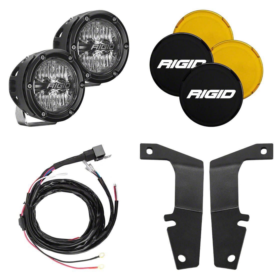 Rigid Industries Toyota 4-Runner 360-Series A-Pillar Light Kit 46704 ...