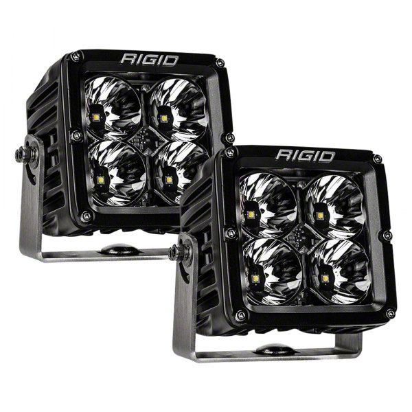 Rigid Industries Bronco Radiance Pod XL LED Lights with White Backlight ...