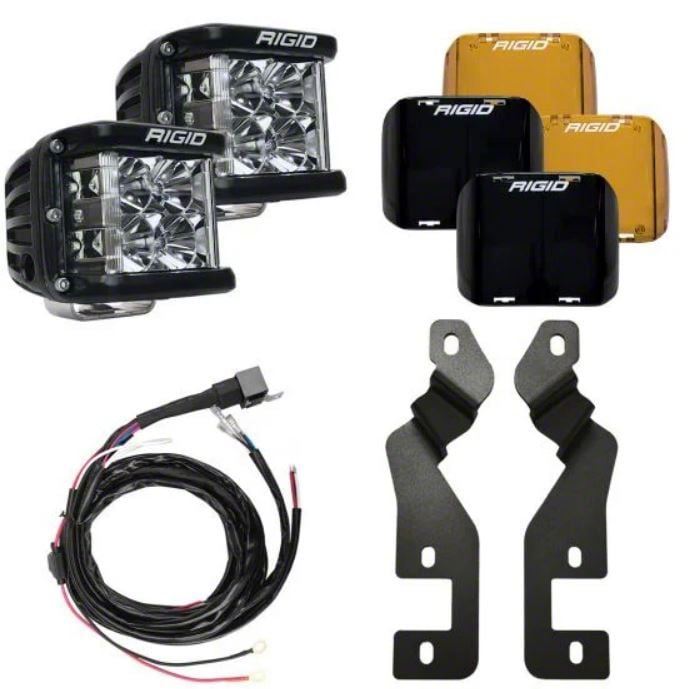 Rigid Industries Bronco Sport D-SS Series Side Shooter LED Pod Lights ...