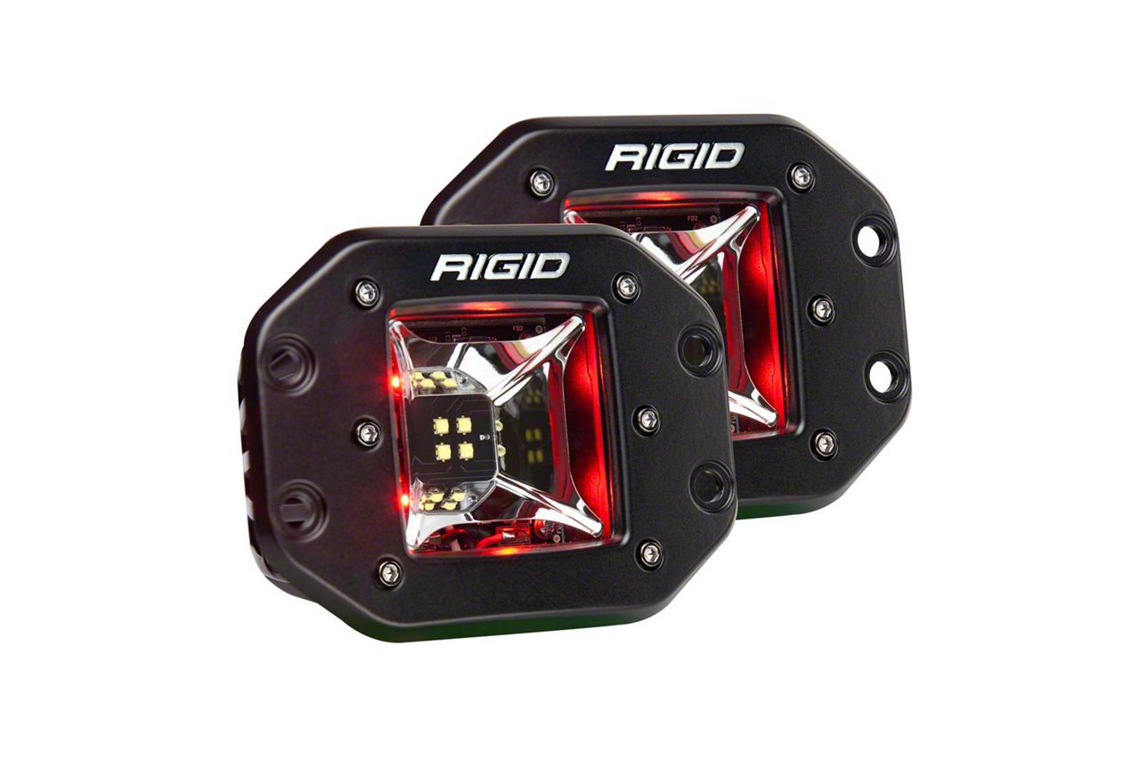Rigid Industries Frontier Radiance Scene Flush Mount LED Pod Lights ...