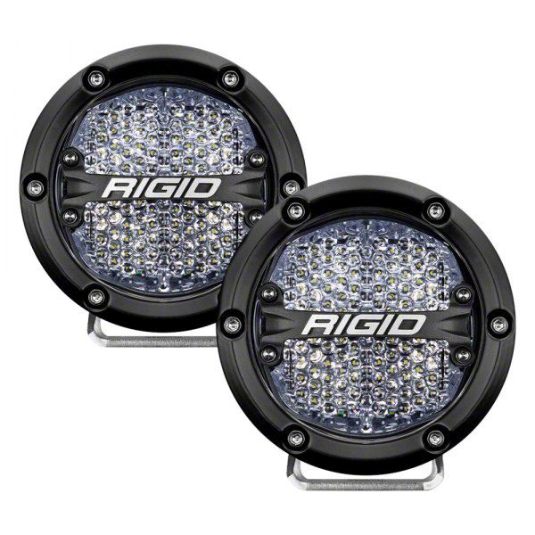 Rigid Industries Jeep Gladiator 4-Inch 360-Series LED Off-Road Lights ...