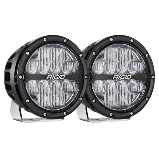 Rigid Industries Jeep Gladiator 6-Inch 360-Series LED Lights with RGBW ...