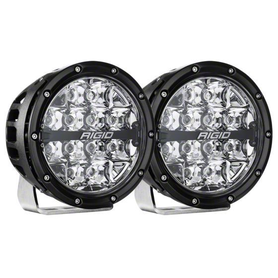 Rigid Industries Jeep Gladiator 6-Inch 360-Series LED Lights with RGBW ...