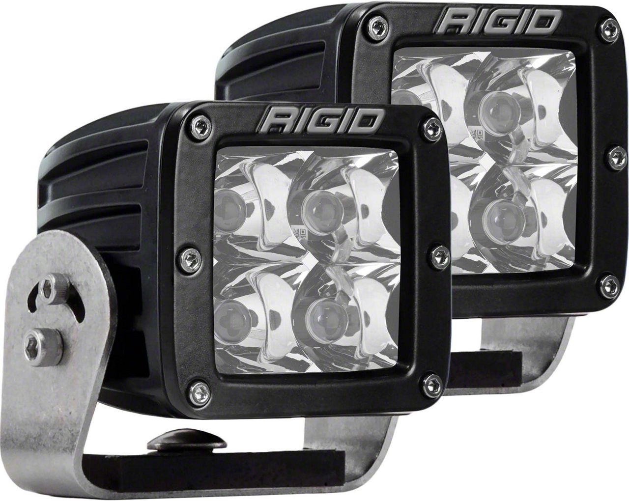 Rigid Industries Jeep Gladiator D-Series Pro HD LED Pod Lights; Spot ...