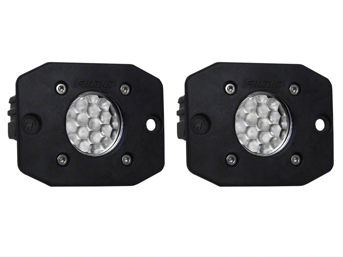Rigid Industries Jeep Gladiator Ignite Flush Mount LED Back-Up Light ...